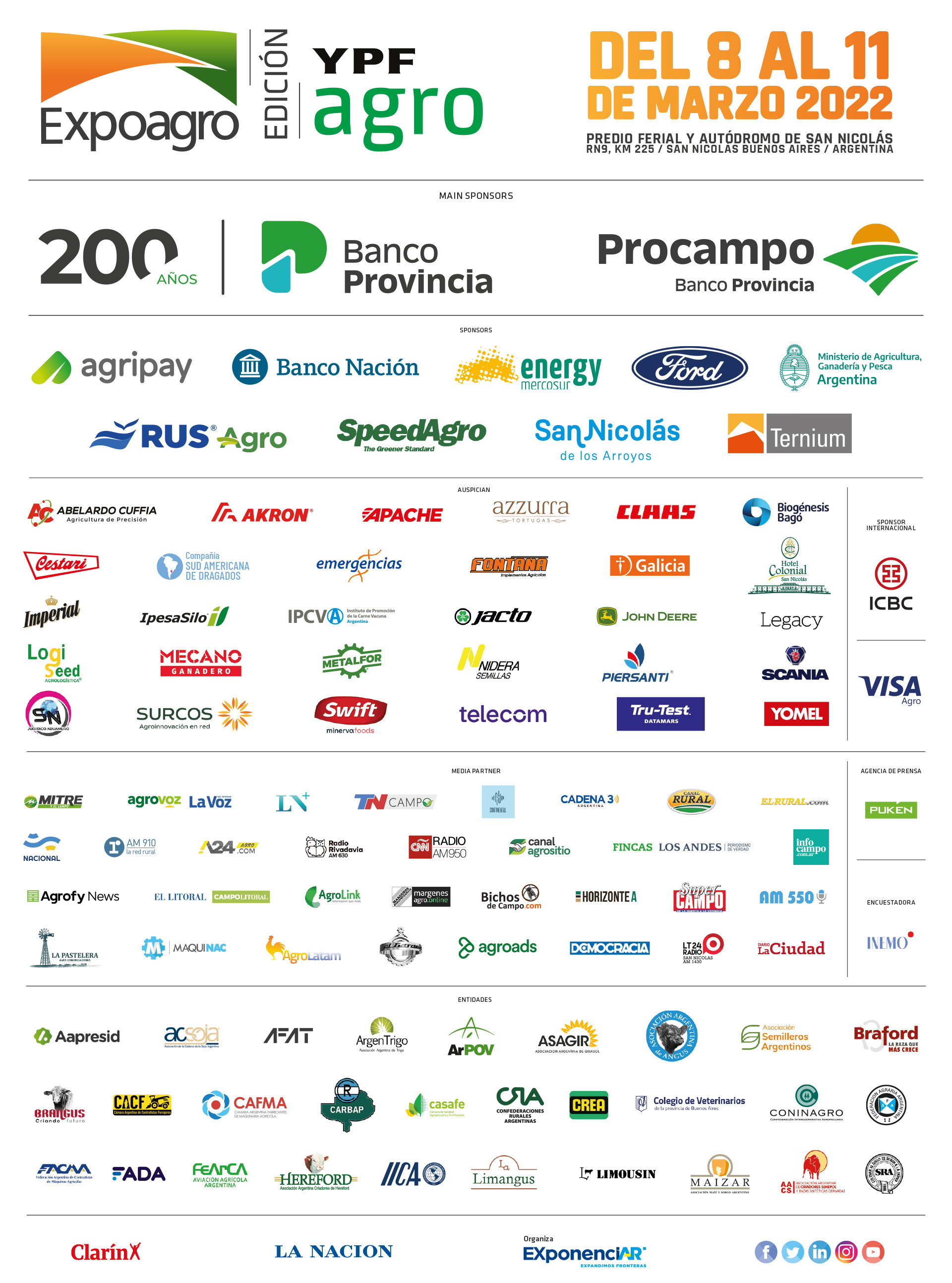 Expoagro 2022 – Edición YPF Agro – La exposición agroindustrial a campo ...