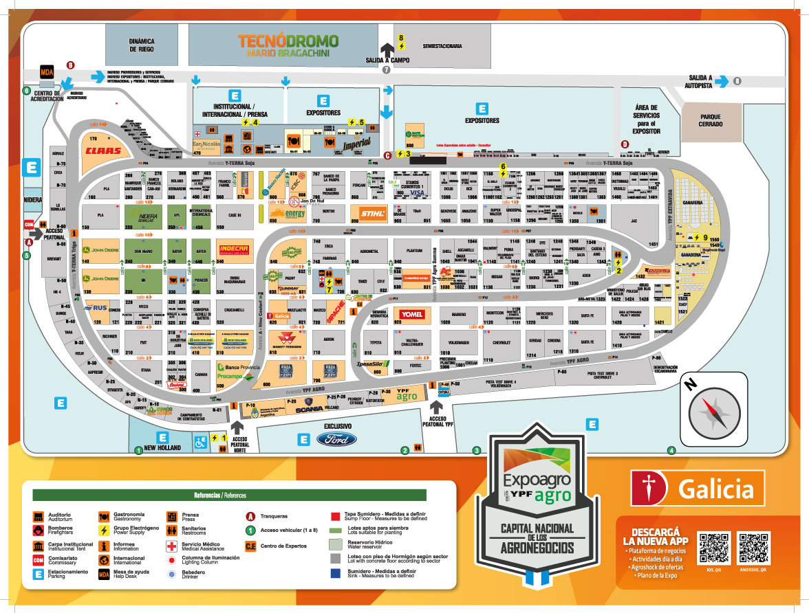 Plano General EA 2025 - Expoagro - Edición YPF Agro